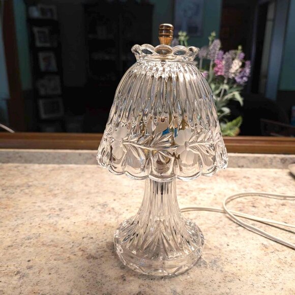 Princess House | Accents | Vintage Princess House Crystal Lamp Heritage ...